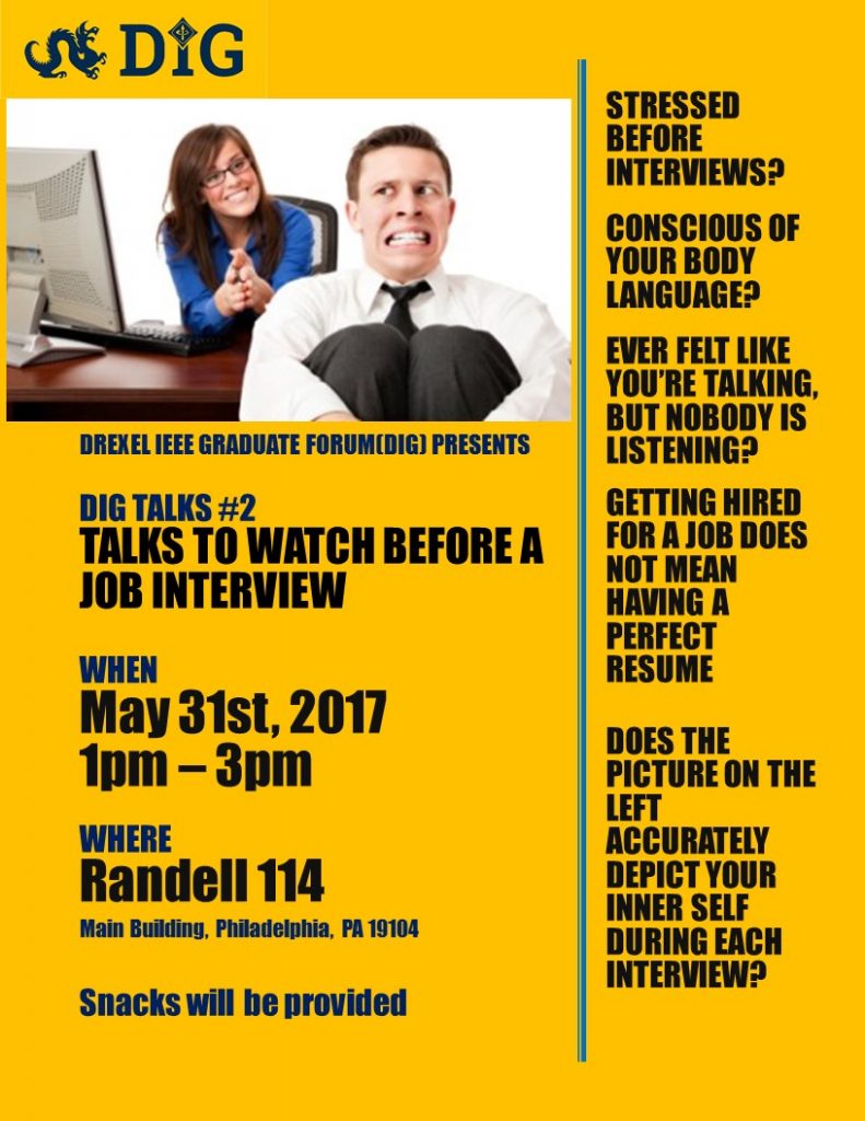 2017 – Drexel IEEE Graduate (DIG) Forum